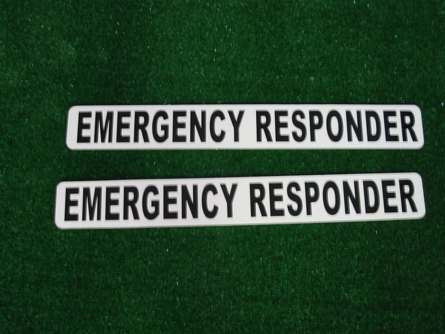 Amazon.com : Emergency Responder Magnetic Signs to fit Car, Tow Truck ...