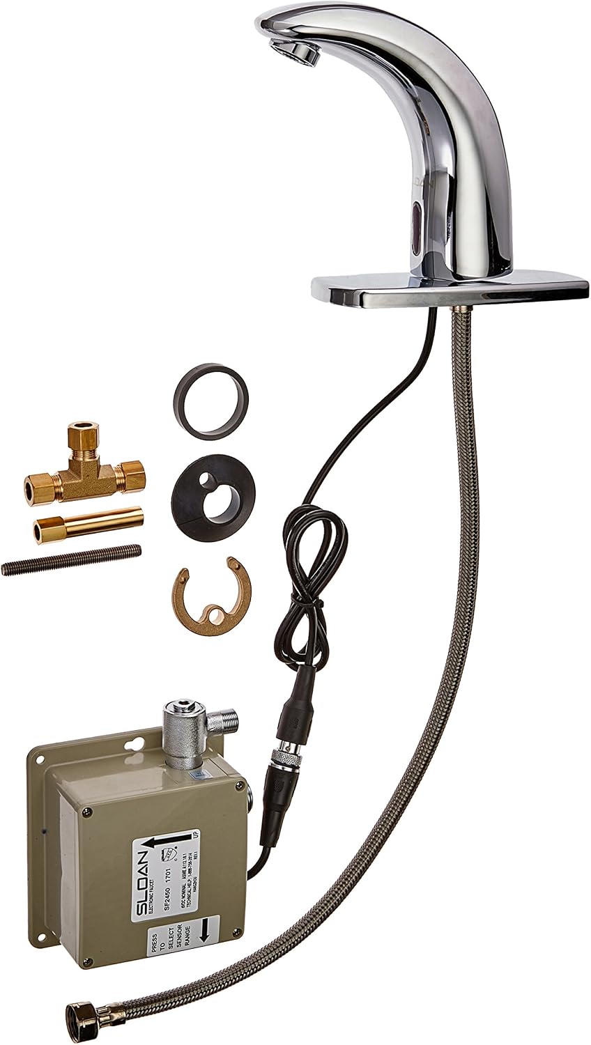 Sloan SF-2450-4 Sensor Activated, Electronic, Pedestal Hand Washing ...