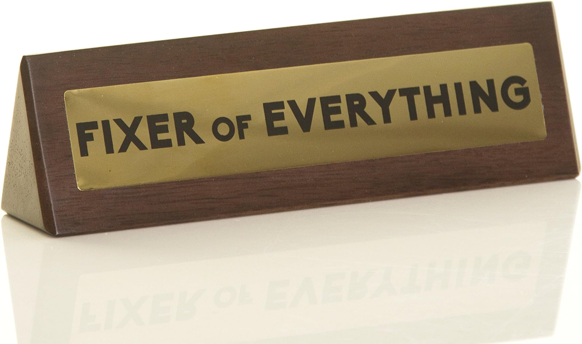 Boxer Gifts Fixer of Everything Novelty Wooden Desk Plaque Sign - Fun ...