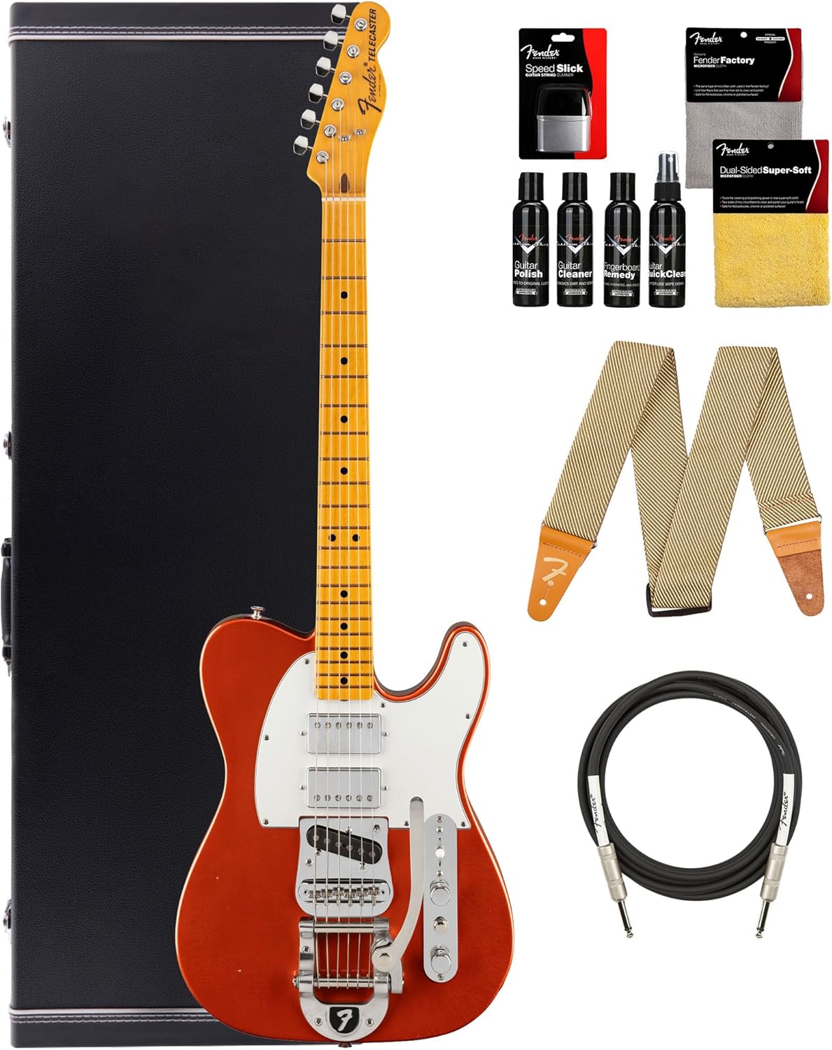 Amazon.com: Fender Stories Collection Mike Campbell Red Dog Telecaster ...