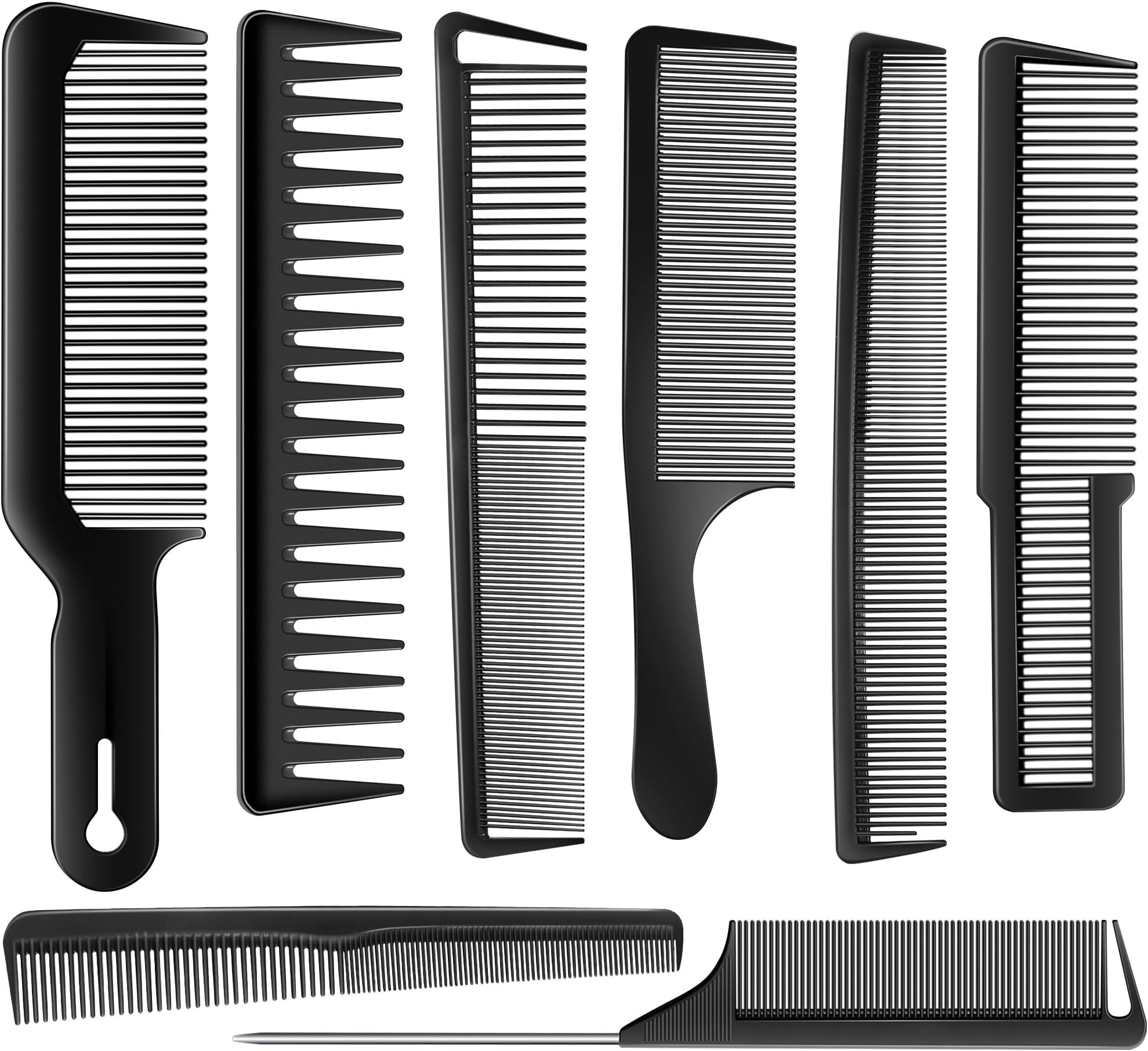 Amazon.com : SALONSILK Hair Comb for Men & Women, 8PCS Professional ...