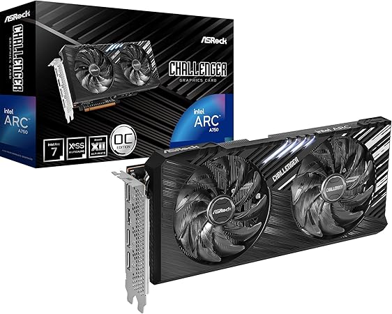 Amazon.com: ASRock Intel Arc A750 Challenger SE 8GB OC 16 Gbps 256 bit ...