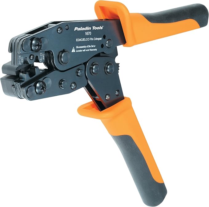 Amazon | Paladin Tools 1670 EDAC/ELCO Pin Crimp Tool by Greenlee ...