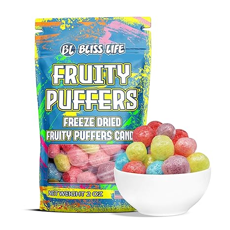 Amazon.com : Bliss Life Jolly Puffers Freeze Dried Jolly Ranchers Candy ...