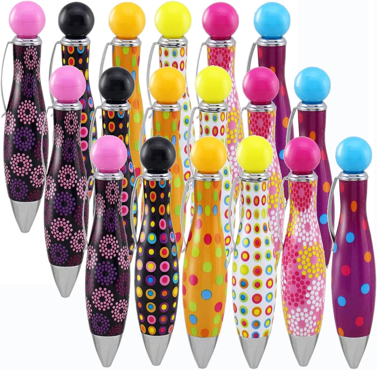 Amazon.com : ETDYuuta 12pcs Big Fat Pens Short Mini Ink Pen For Tremor ...