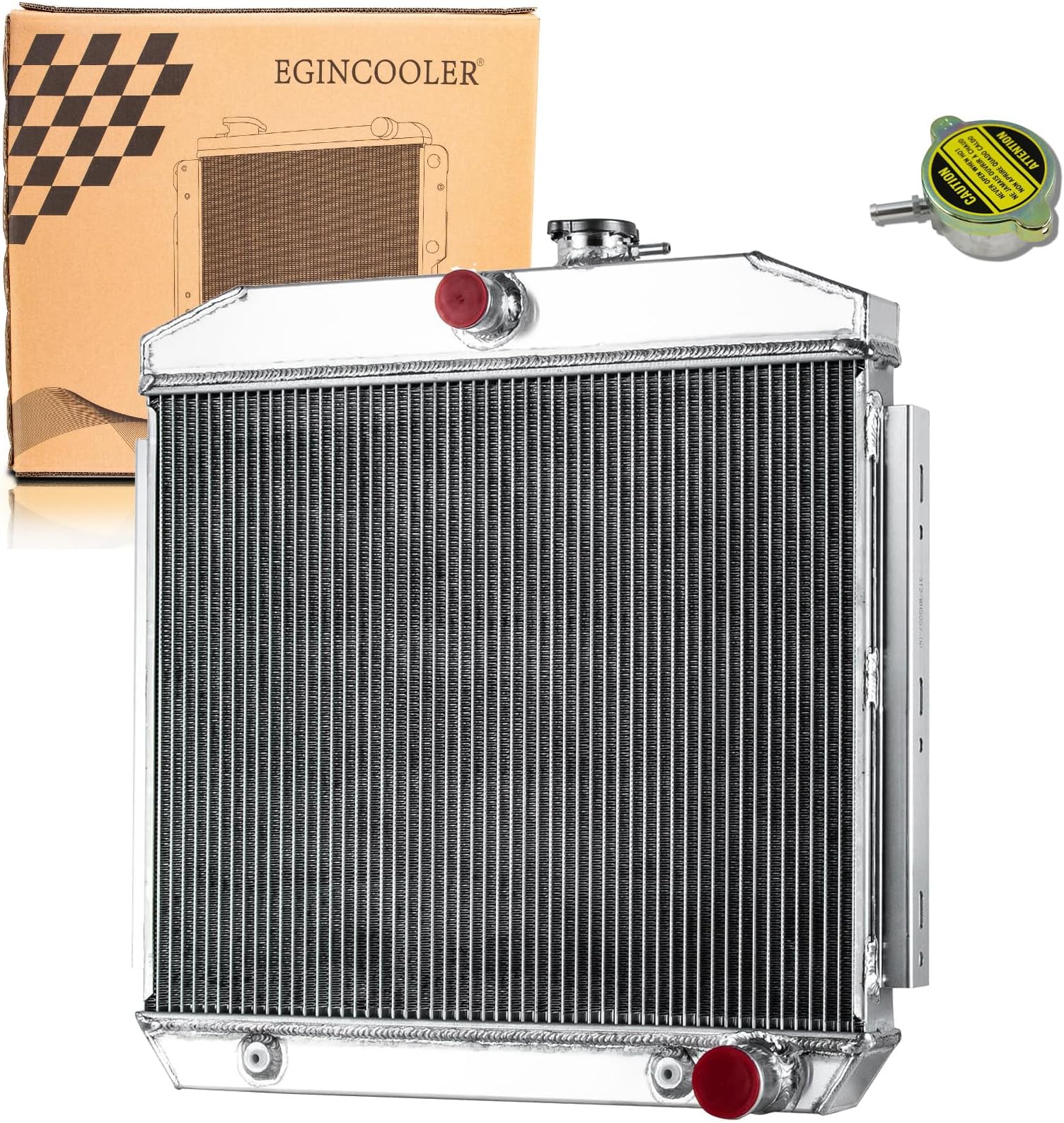 Amazon.com: EGINCOOLER 3 Row Core Radiator for 1955 1956 1957 Chevy Bel ...