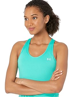 Under armour ua inner intensity tank asphalt heather black metallic ...