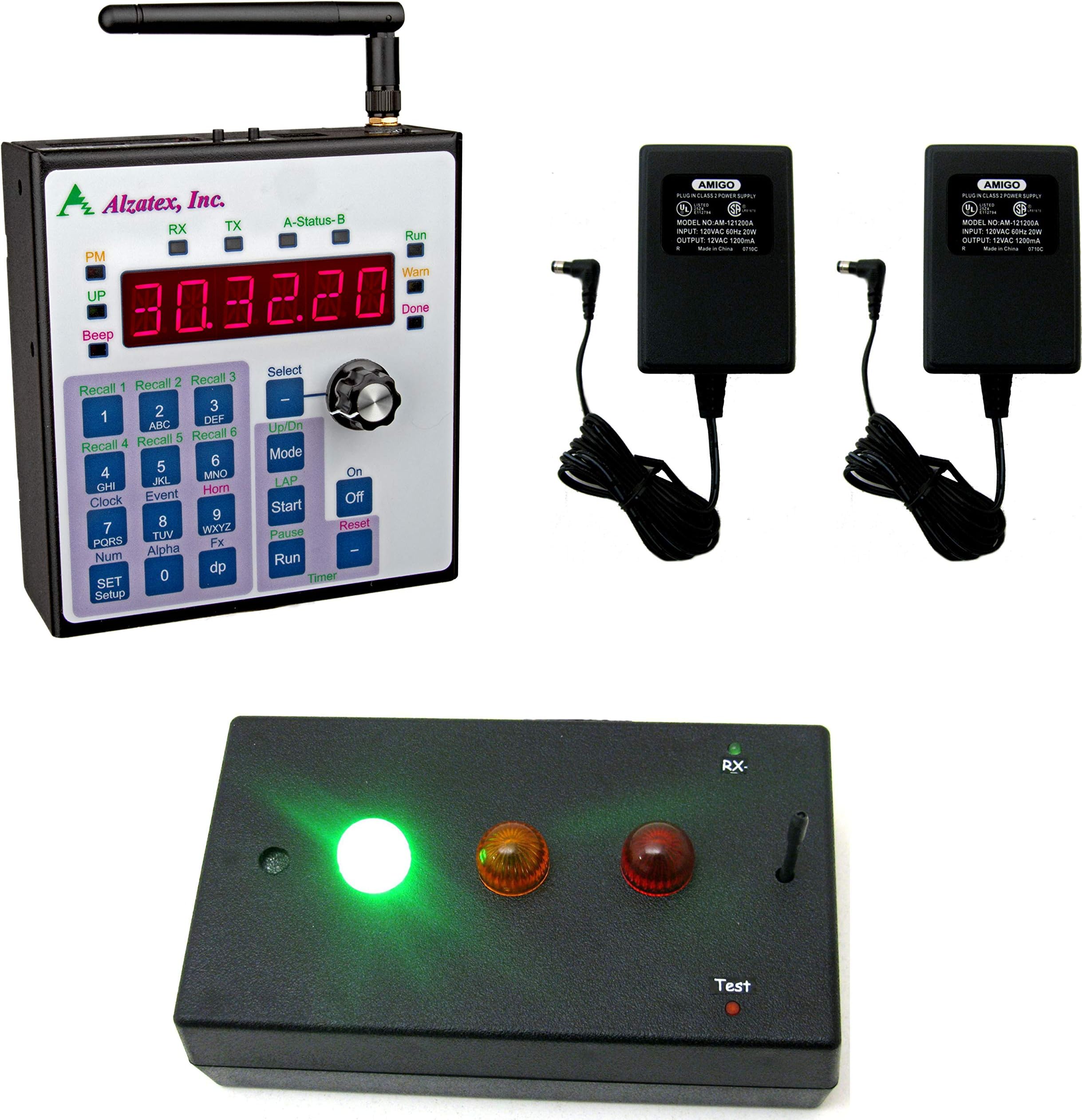 Amazon.com: Alzatex Wireless Presentation Timer, W/Red, Yellow and ...