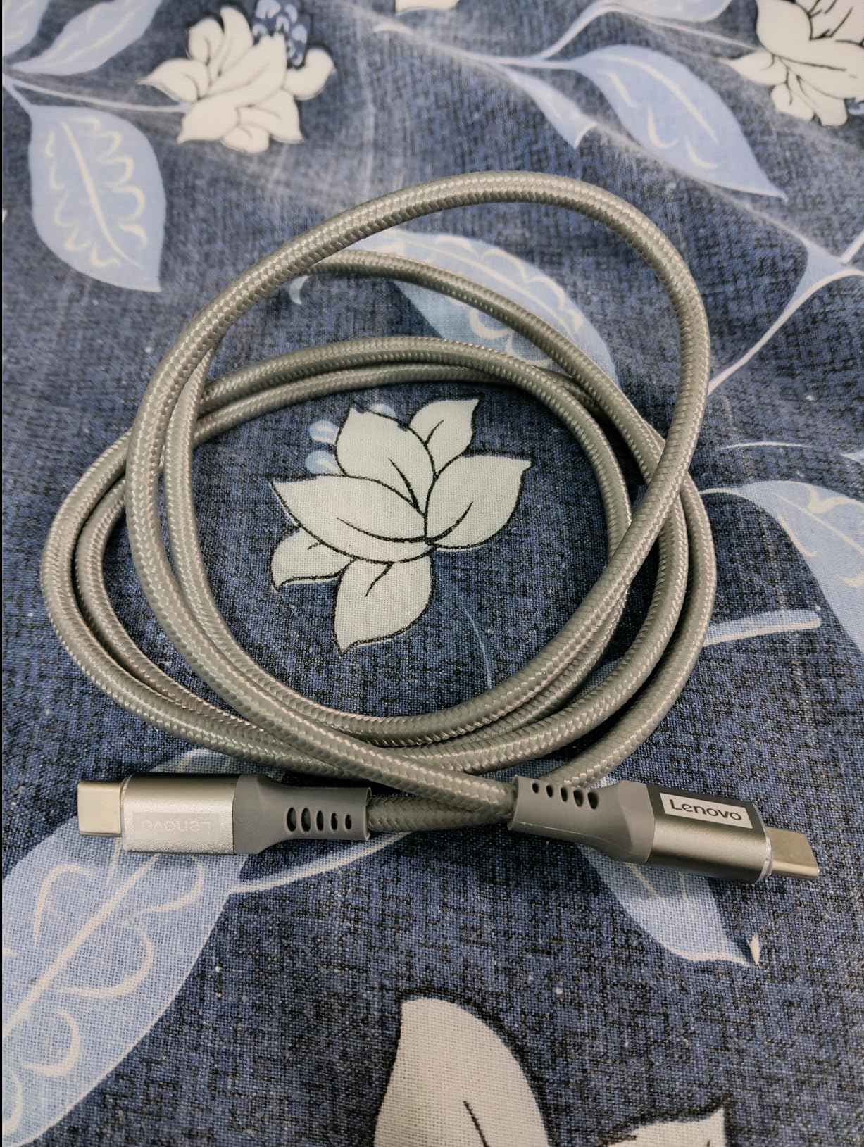 Lenovo USB C to Type-C Tangle-free Aramid fiber braided 1.2m cable with ...