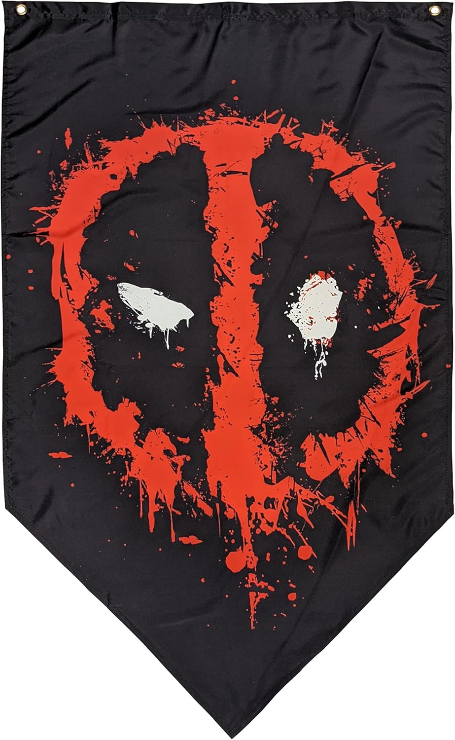 Amazon.com: Deadpool Wall Banner - Painted Deadpool Icon - Large Size ...