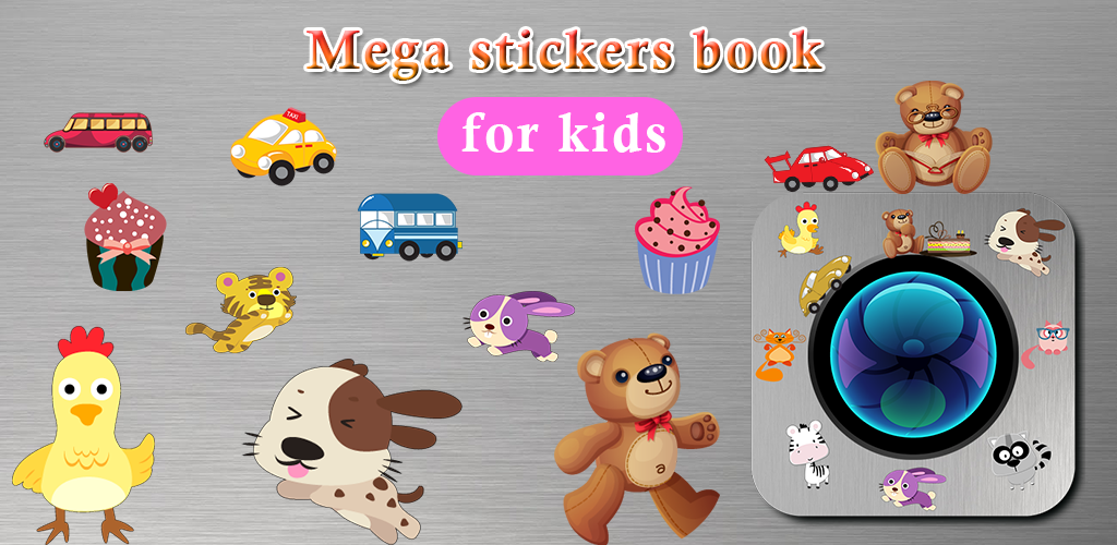 Mega Stickers Book for Kids-Amazonアプリストアのアプリ