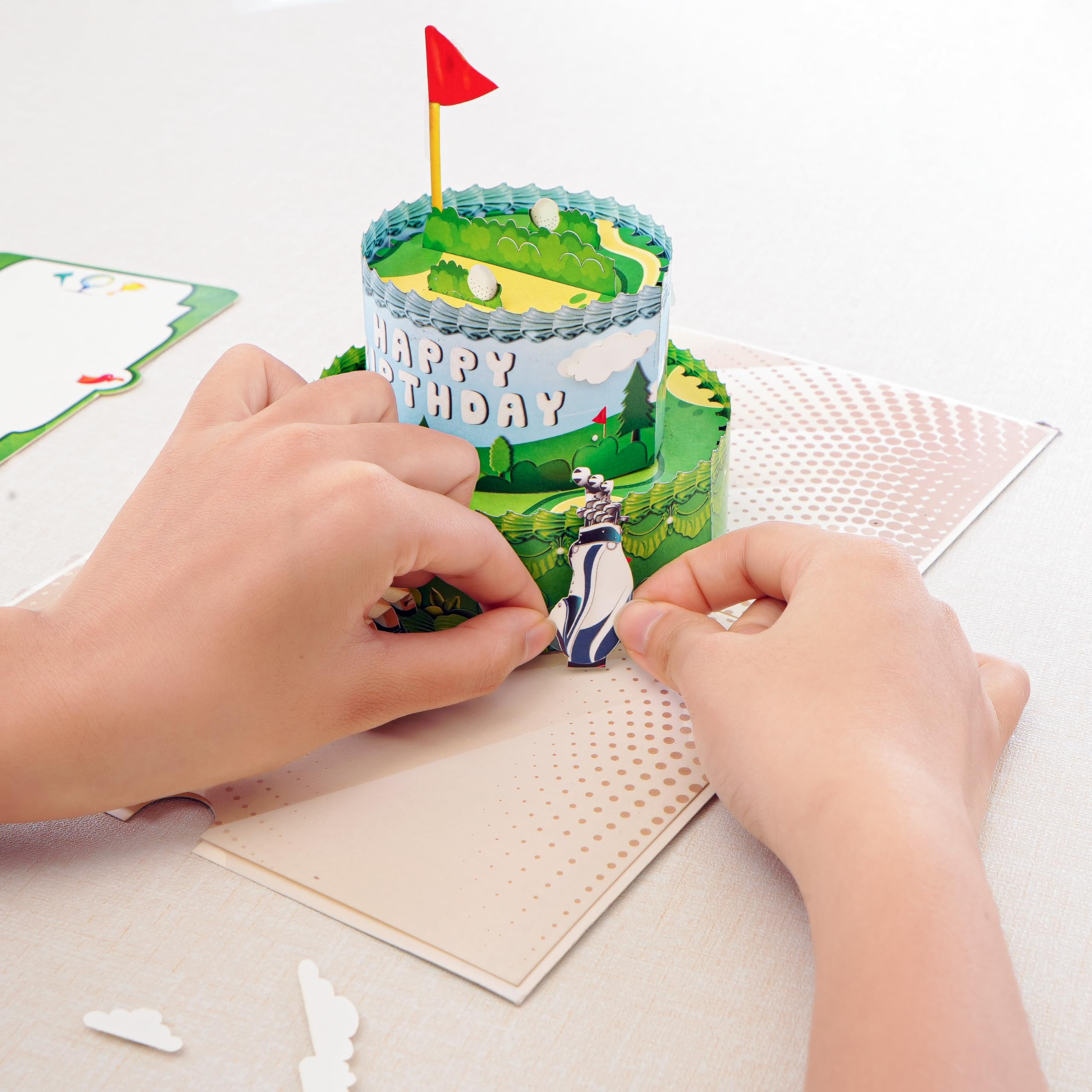 Snapklik.com : Golf Birthday Card - 3D Personalized, Funny, Handmade ...