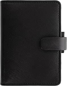 Filofax Mini Saffiano organiser - black : Amazon.com.au: Beauty