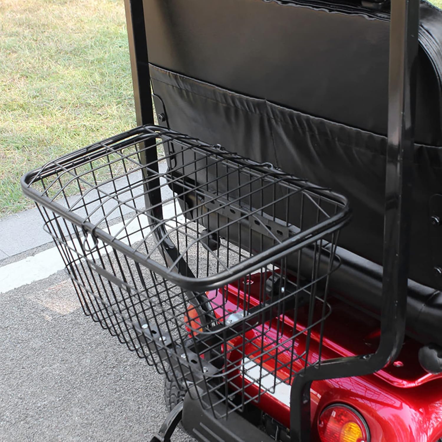 Amazon.com: Mobility Scooter Basket Bracket, Iron Mobility Scooter Rear ...