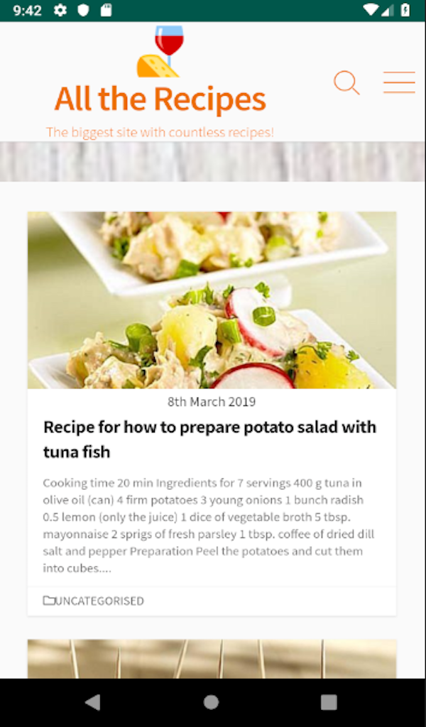 All Recipes - App on Amazon Appstore
