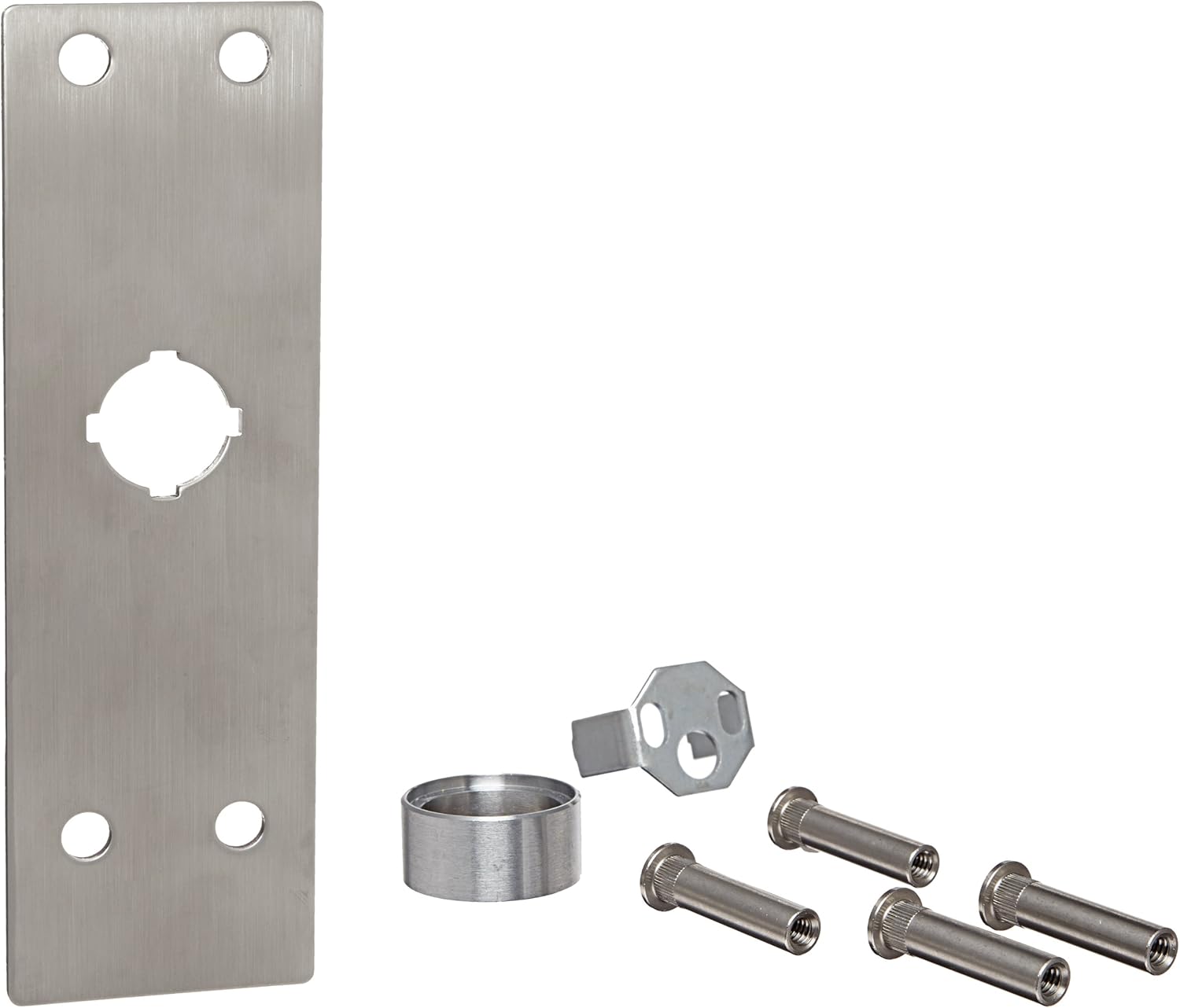 Detex Value Series Keyed Cylinder Night Latch Trim, Wide Stile Mounting ...