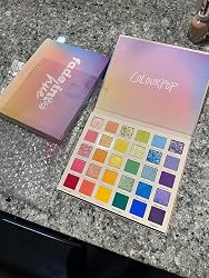 Amazon.com : ColourPop FADE INTO HUE Eyeshadow Palette Matte Metallic ...