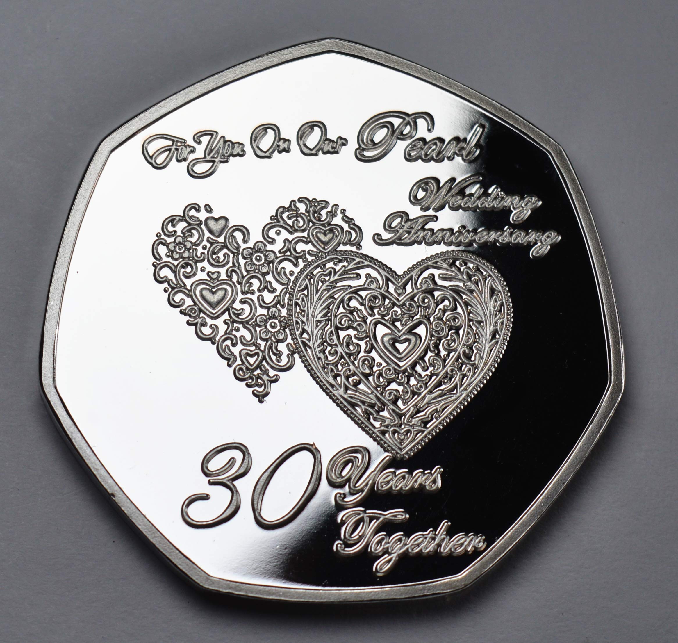 The Commemorative Coin Company For You On Our 30th PEARL WEDDING ...