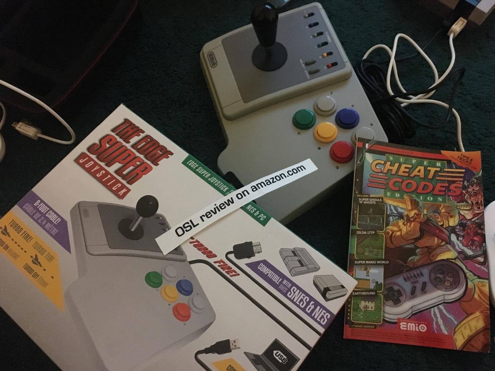 Amazon.com: EMiO The Edge Super Joystick for SNES Classic & PC ...