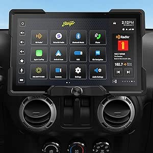 Stinger HORIZON12 12.8" Jeep Wrangler JK (2011-18) Stereo 1080p Full HD ...