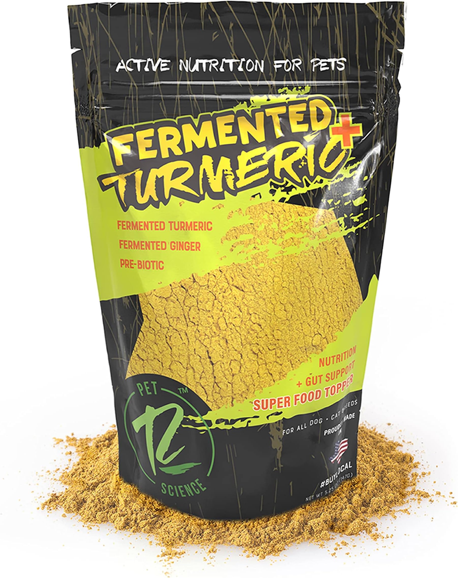 Amazon.com : ROGUE PET SCIENCE Turmeric Plus for Dogs - Tasty Powdered ...