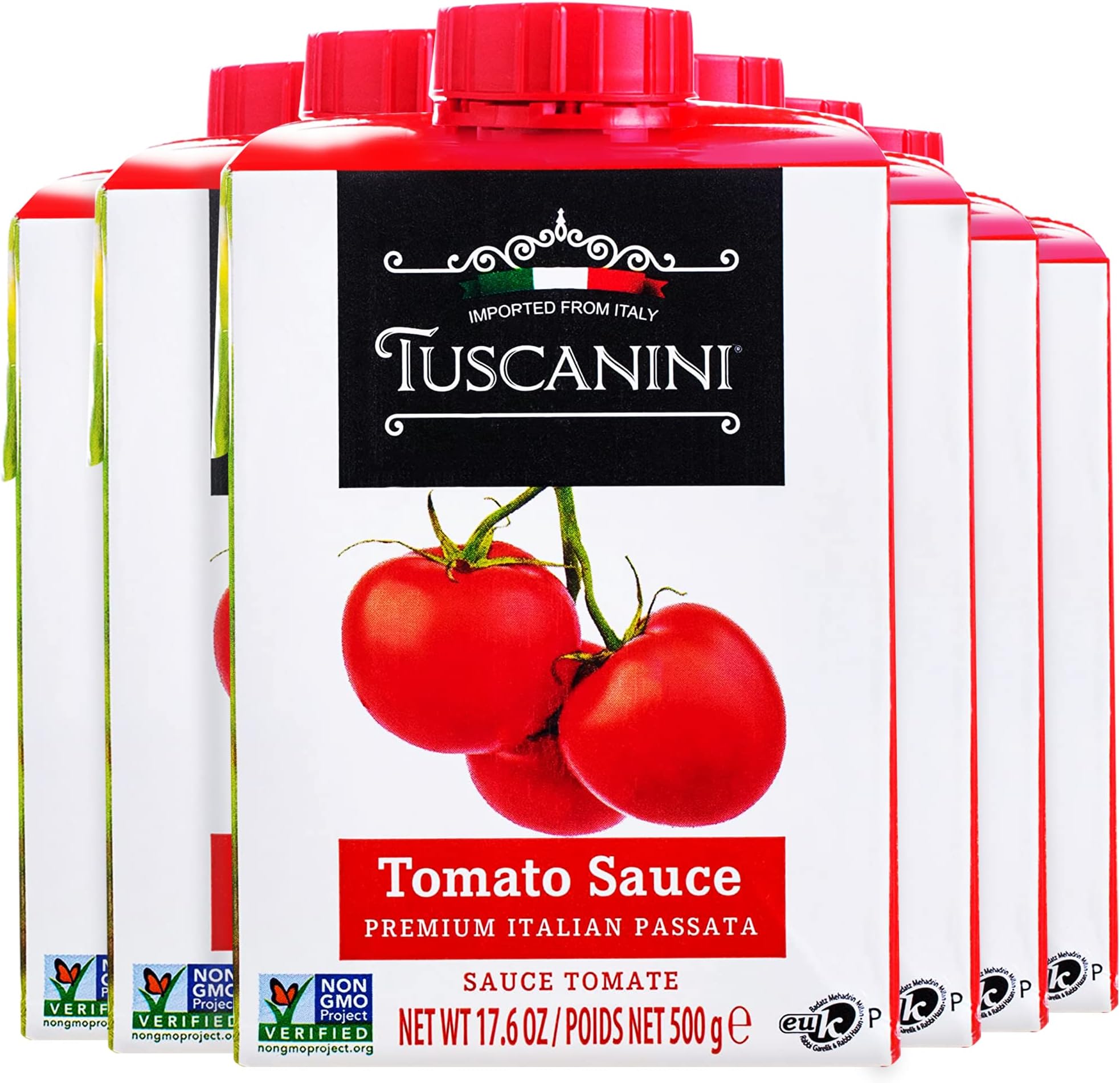 Amazon.com : Tuscanini Italian Tomato Sauce, Premium Italian Passata ...