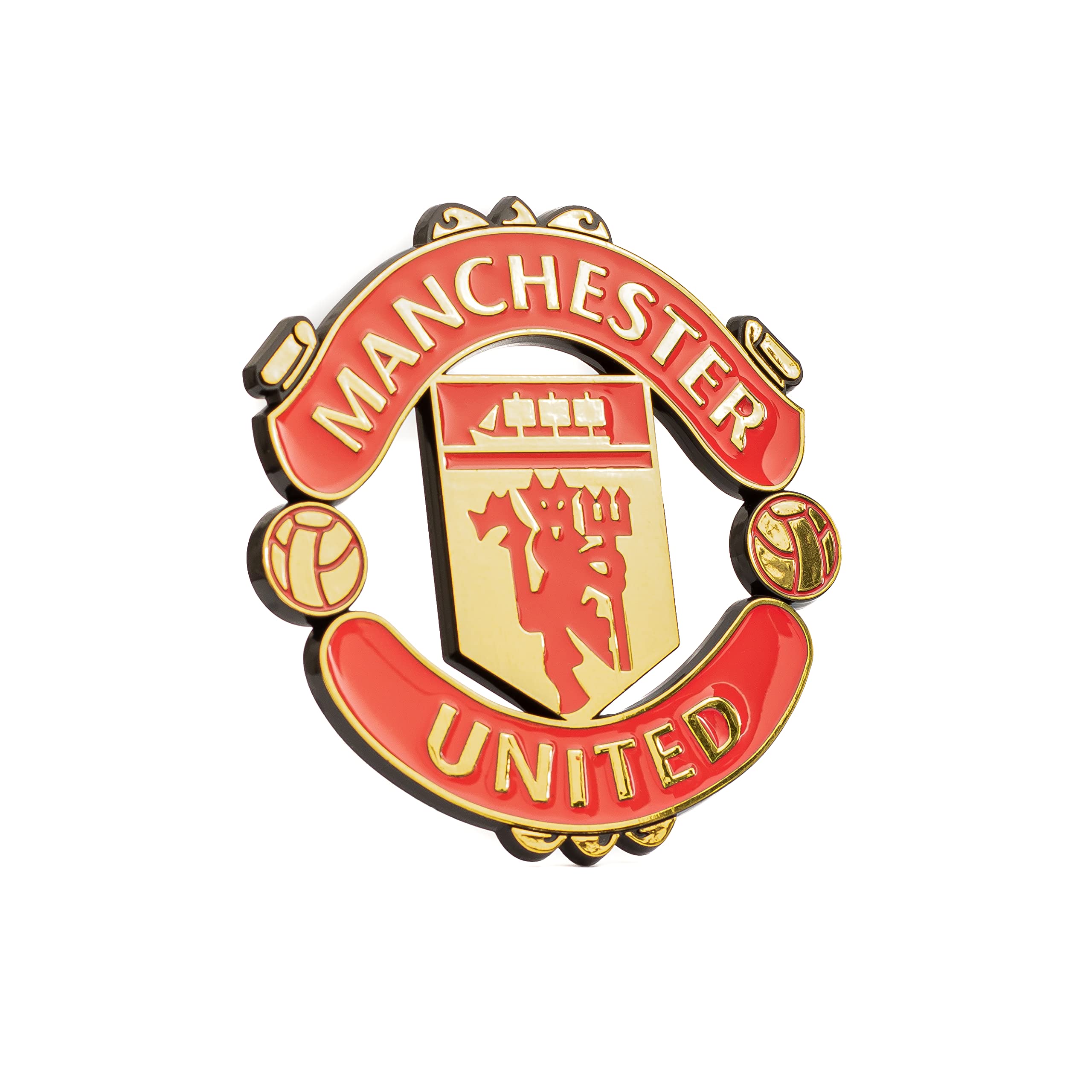 Amazon.com: EliteAuto3K Car Emblem & Badge Decal for Manchester United ...