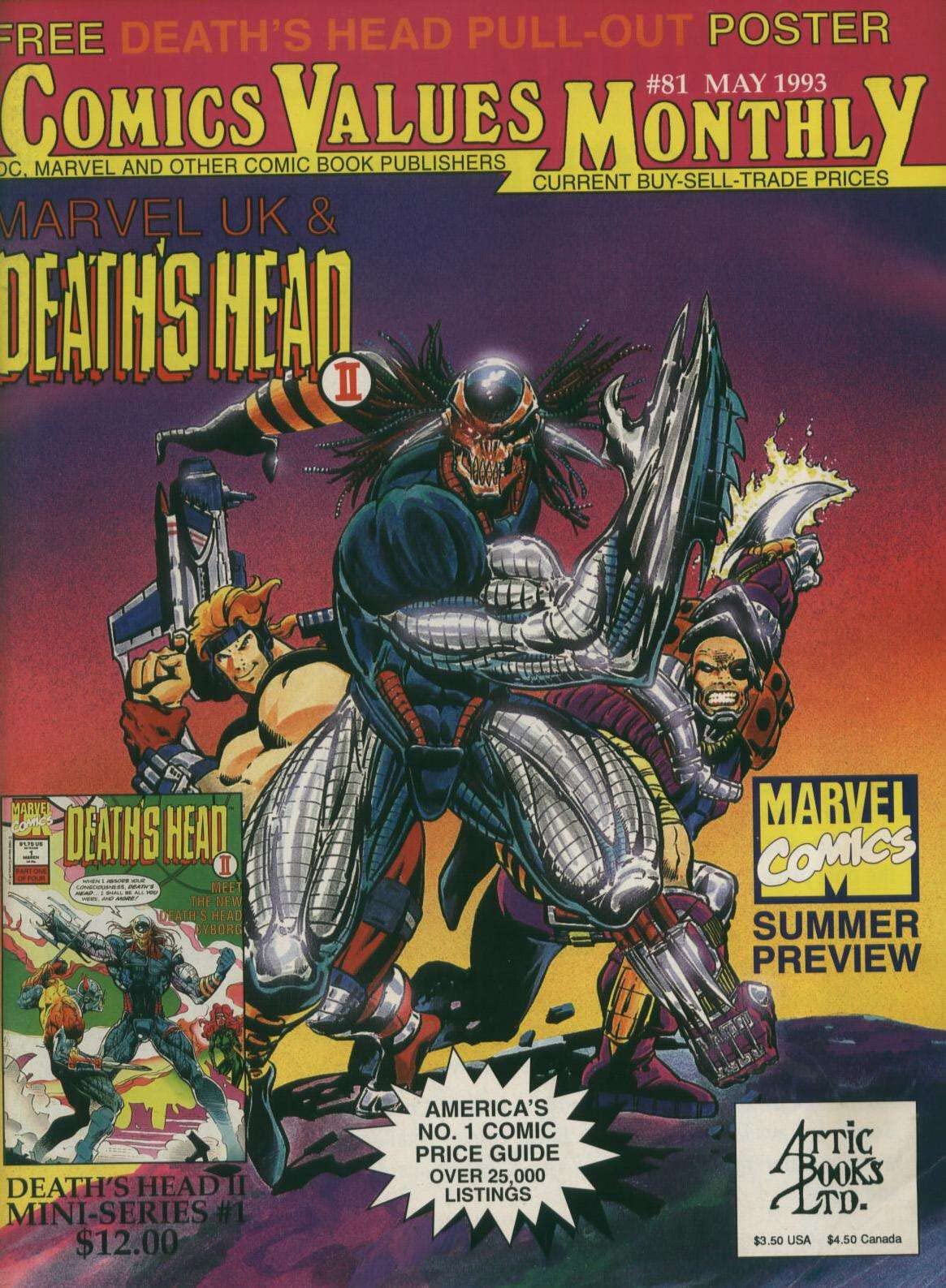 Marvel Comic Book Price Guide