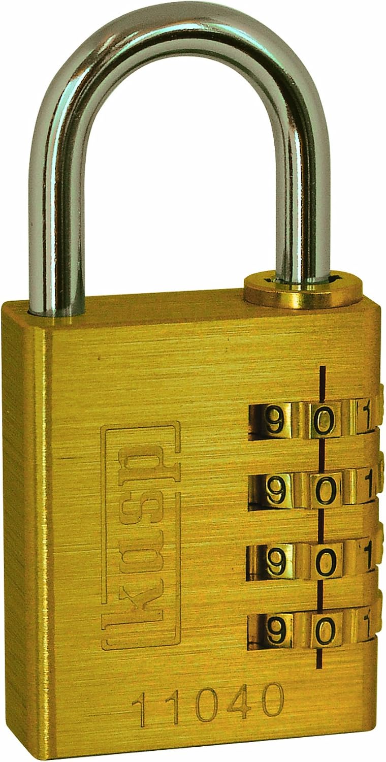 Kasp 110 Series Brass Combination Padlock 40mm - Amazon.com