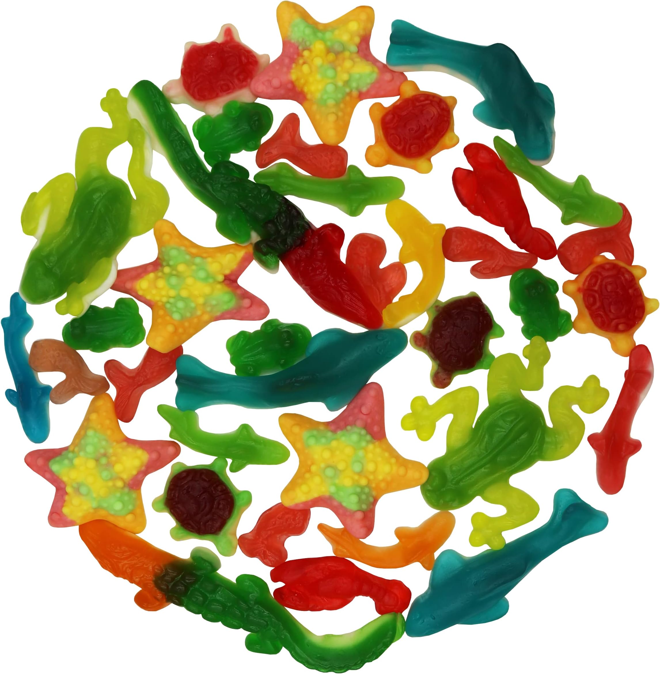 Amazon.com : FirstChoiceCandy Sea Creatures Party Fun Gummy, Sea ...