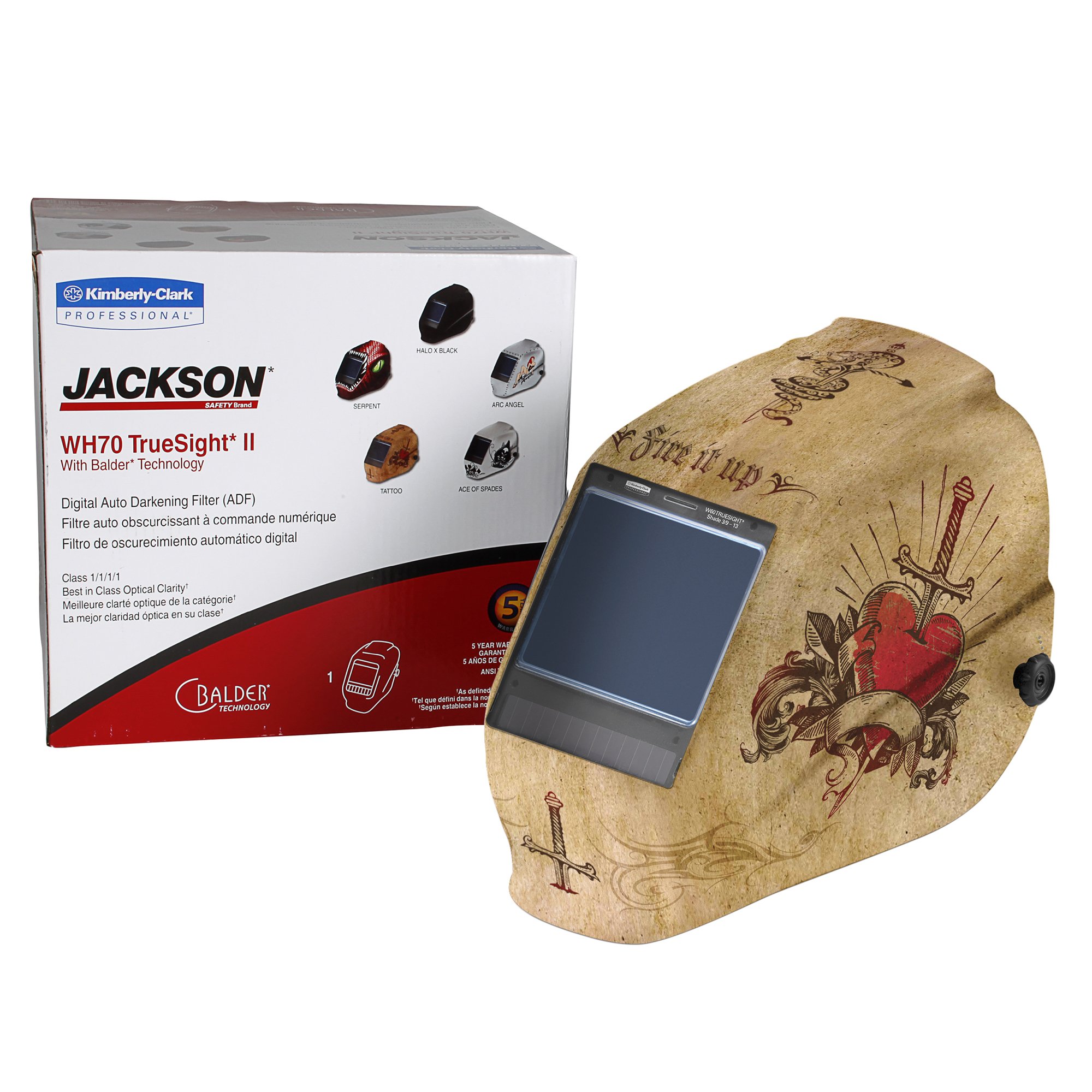 Jackson Truesight Tattoos JACKSON SAFETY WELDING Helmet Digital