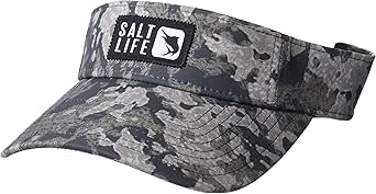 Salt Life Altas Visor, Grey, OSFM at Amazon Women’s Clothing store