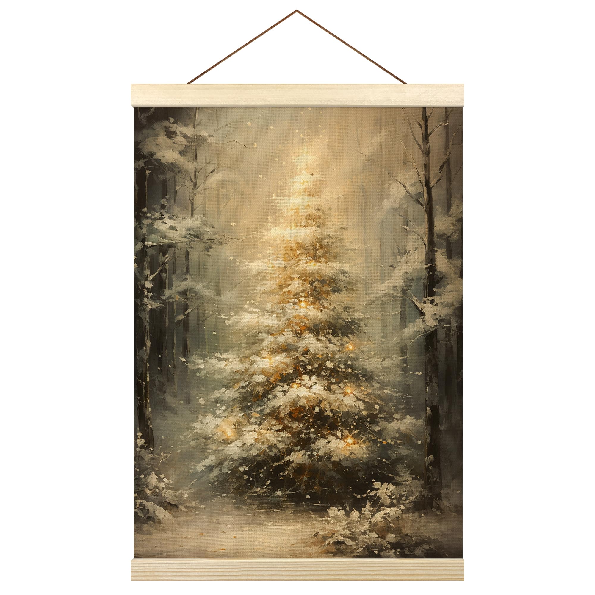 Amazon.com - Tzhim Christmas Tree Poster Hanger Frame, Vintage ...