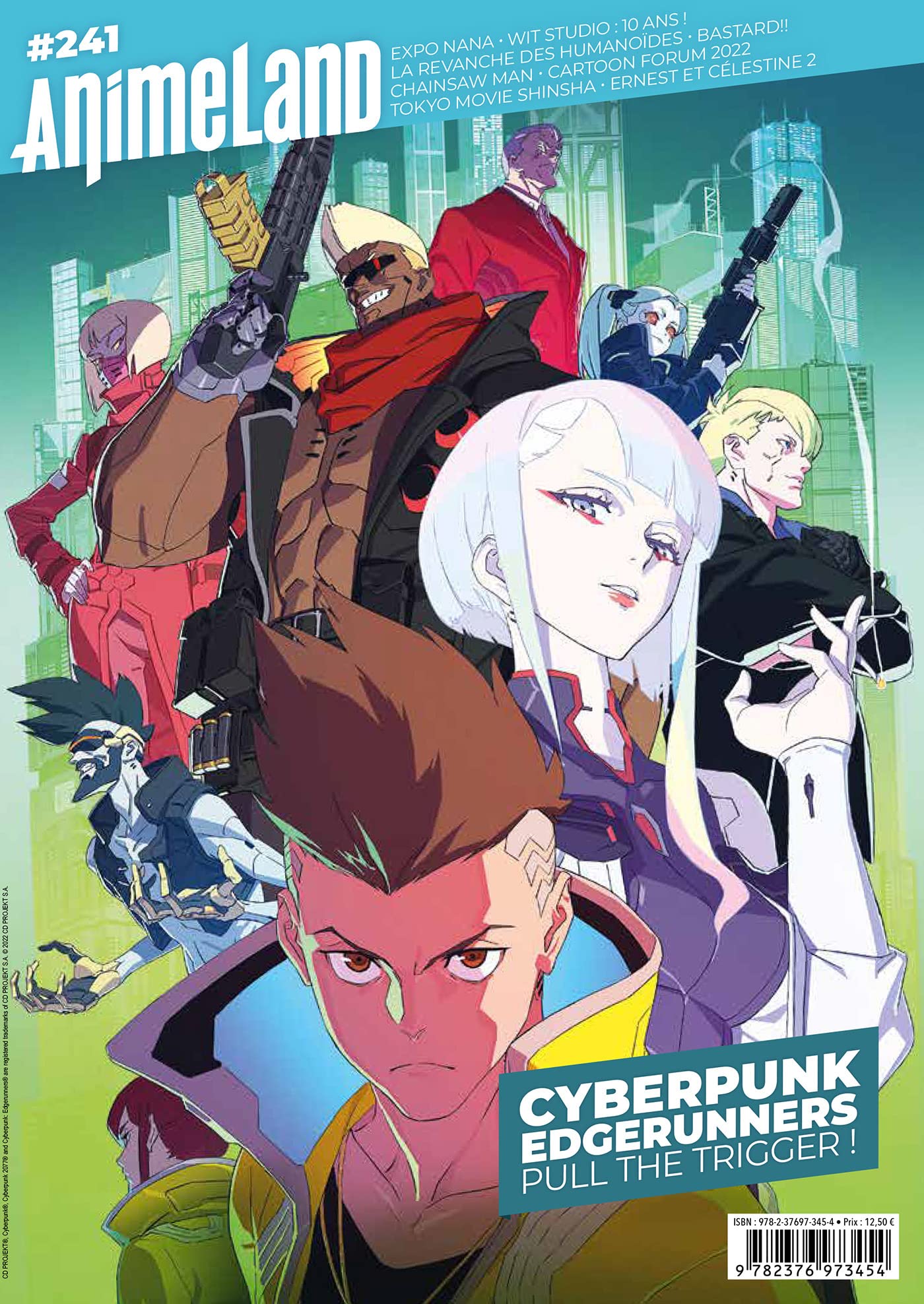 AnimeLand 241: Cyberpunk Edgerunners: Team AnimeLand: 9782376973454 ...