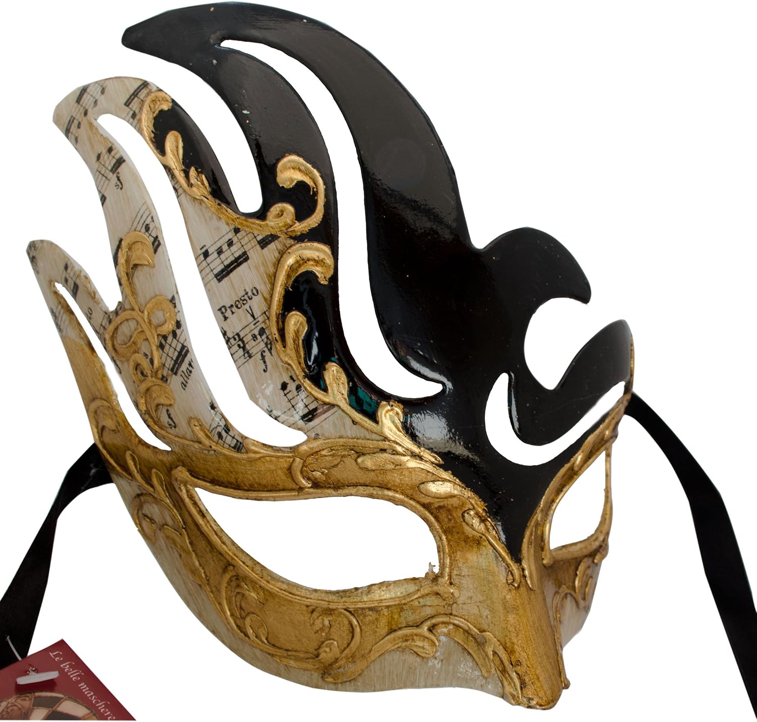LannaKind Handmade Venetian Mask Eye Mask Colombina Ballmask Carnival ...