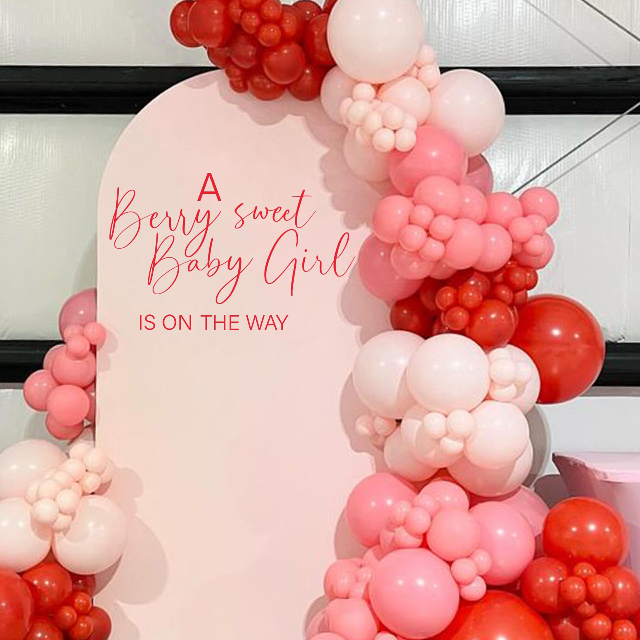 Amazon.com: Capiont A Berry Sweet Baby Girl is on The Way Decal-Baby ...