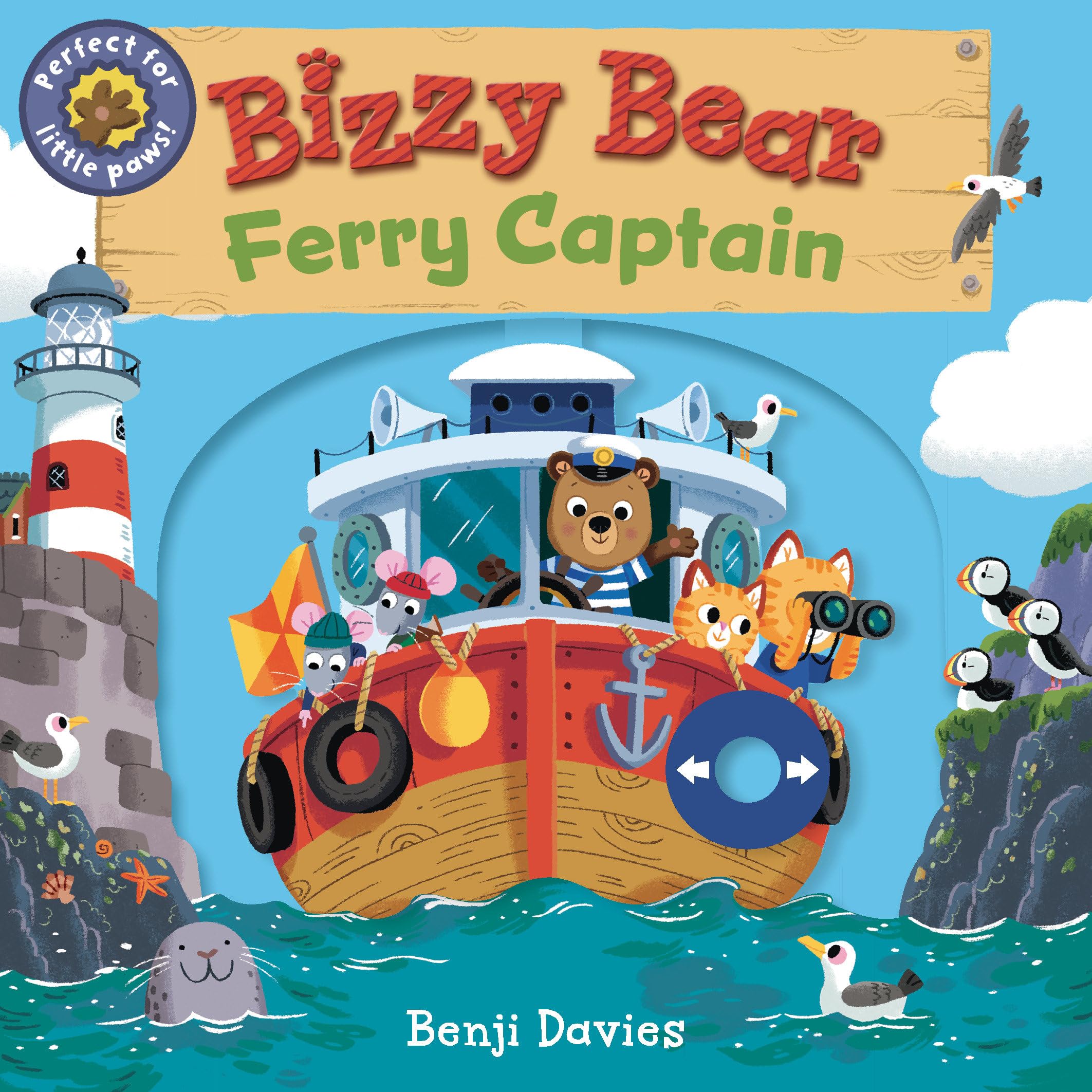 Bizzy Bear: Ferry Captain: Davies, Benji: 9781536234800: Amazon.com: Books