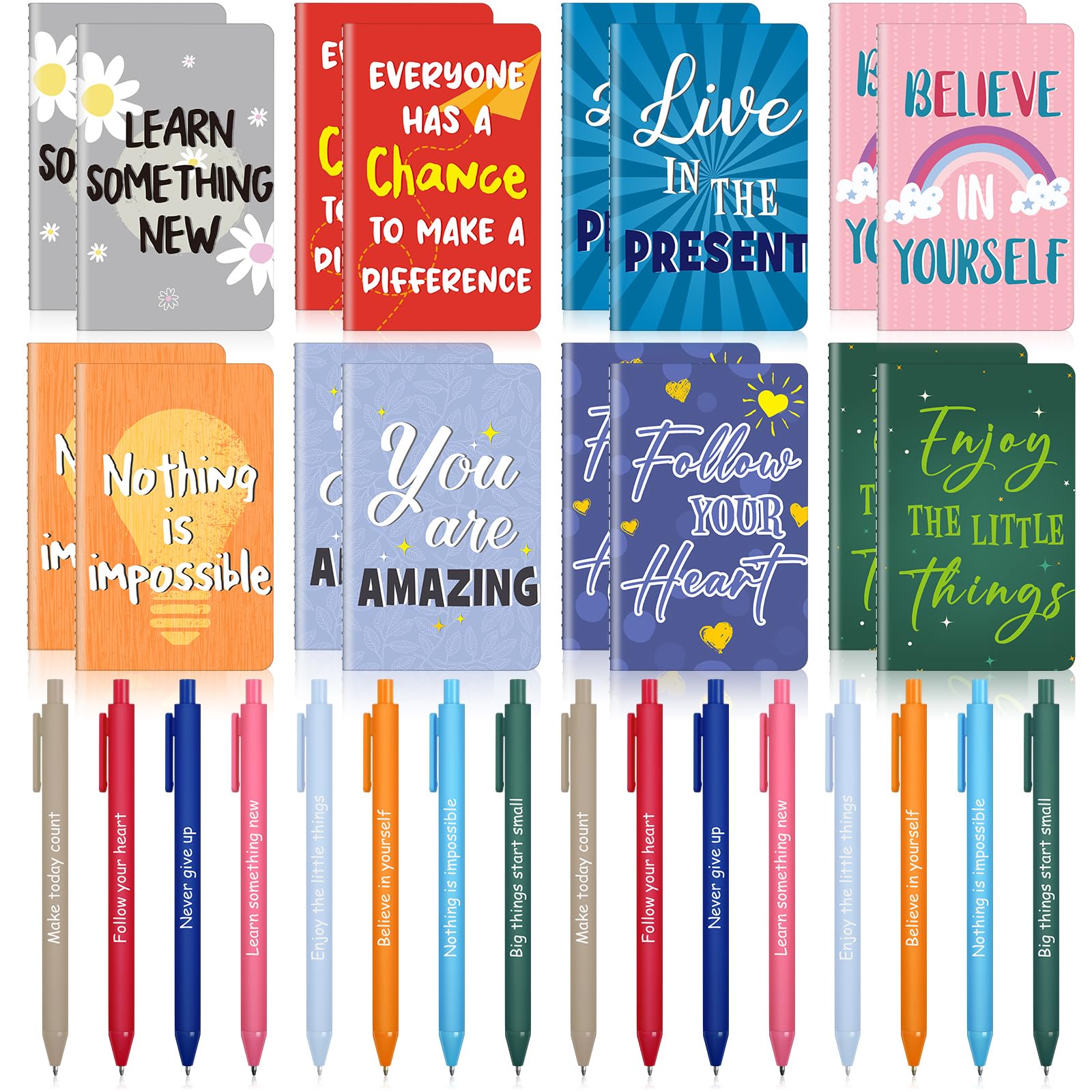 Amazon.com : Funrous 32 Pcs Motivational Quote Pens Inspirational ...