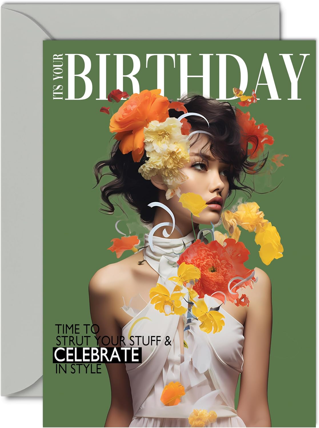 Gorgeous Birthday Card - Style Icon - Stunning Fashion Magazine ...