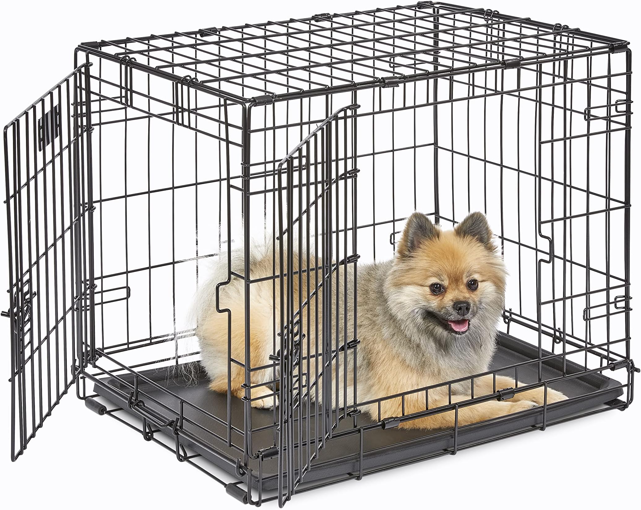 Fancy Pets Jaula Metálica Plegable para Perro Chico con 1 Puerta ...