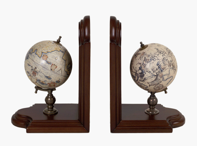 Globe Bookends: 0781934189404: Amazon.com: Books