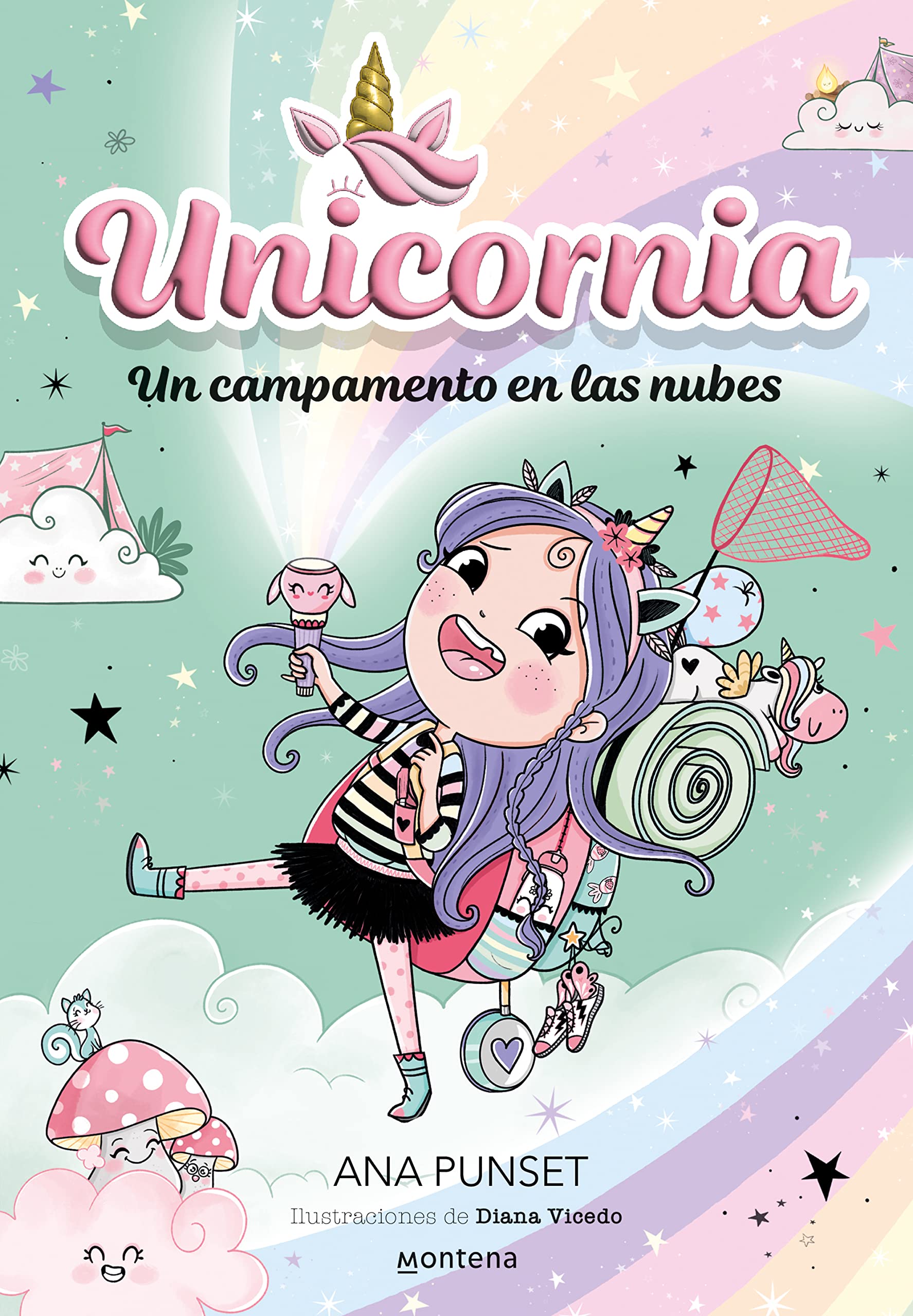 Unicornia 5 - Un campamento en las nubes: Punset, Ana, Vicedo, Diana: 9788419421418: Amazon.com ...
