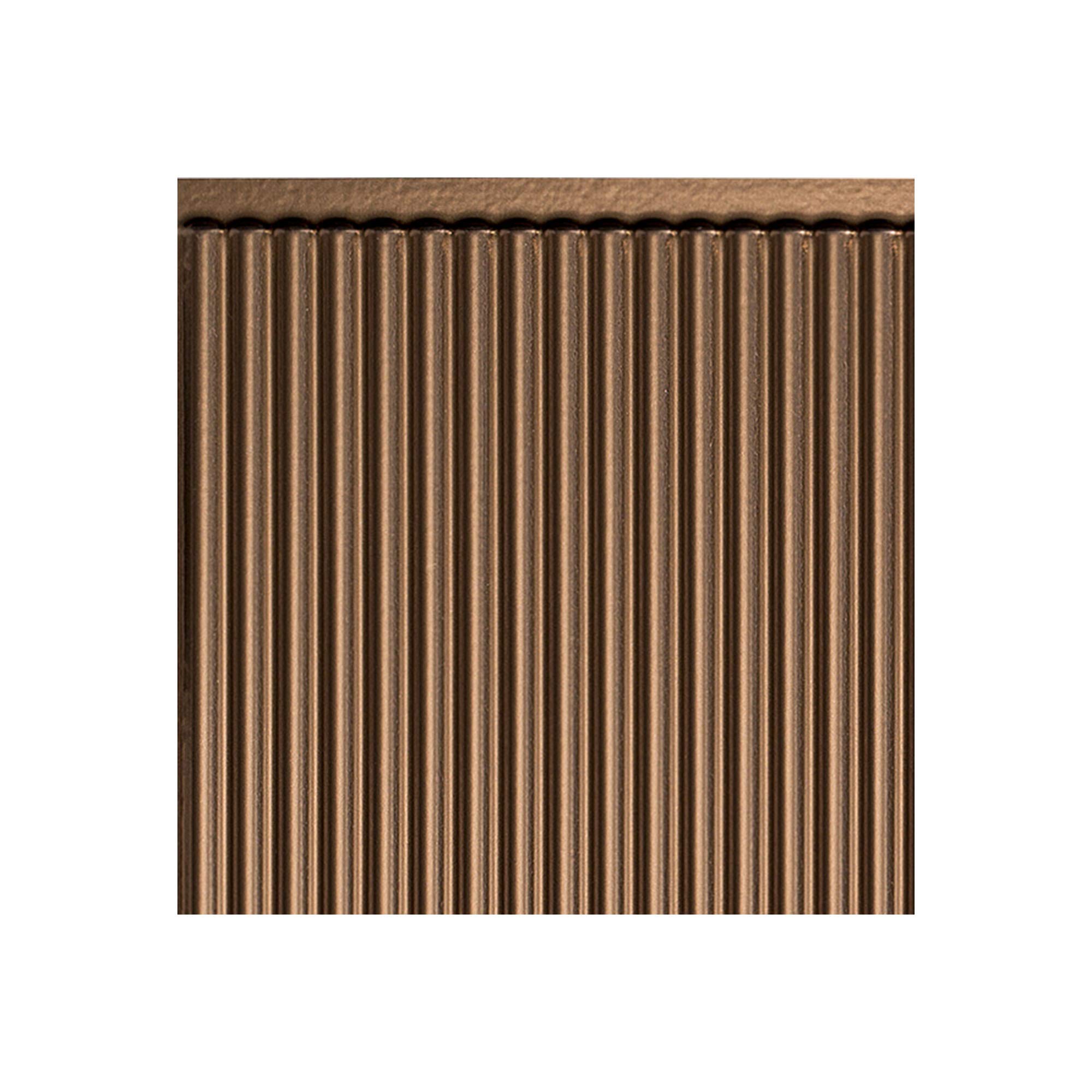 Oil Brushed Bronze Panels FASÄDE Quilted 4 Foot X 8 Foot PVC Wall
