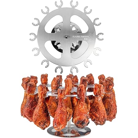 Amazon.com : Chicken Leg And Wing Rack For Grill Smoker Oven - Easy To ...