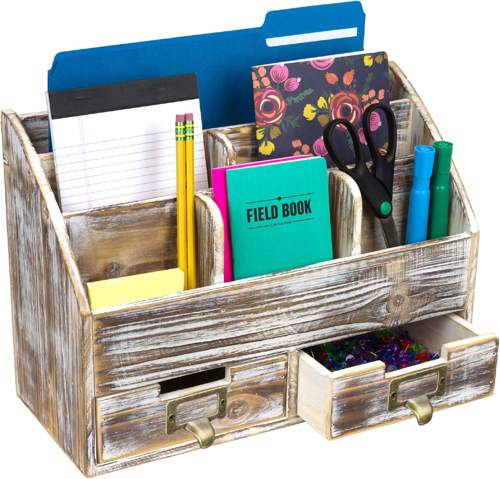 Amazon.com : 3M Weighted Desktop Organizer (Pack of 2) : Household ...