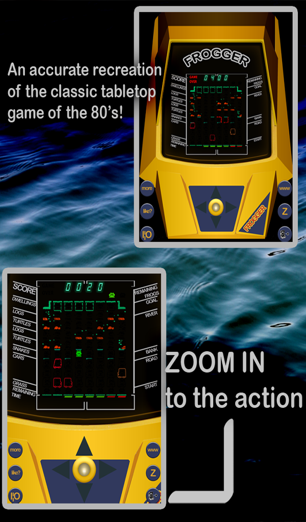 Frogger-top: The Tabletop Classic - App on the Amazon Appstore