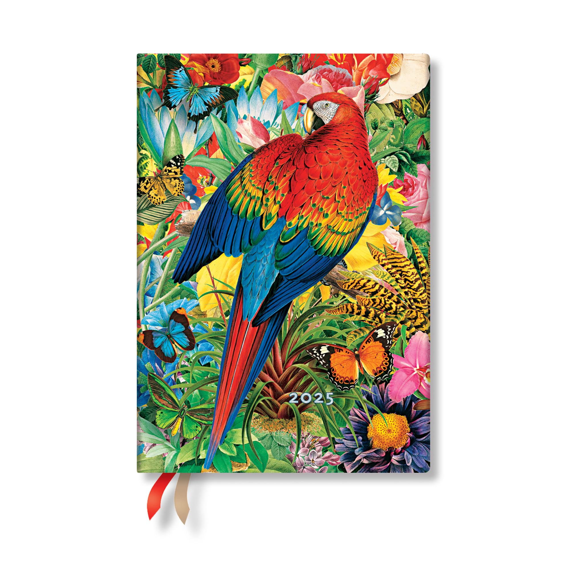 Paperblanks | 2025 Weekly Planner | Tropical Garden | Nature Montages ...