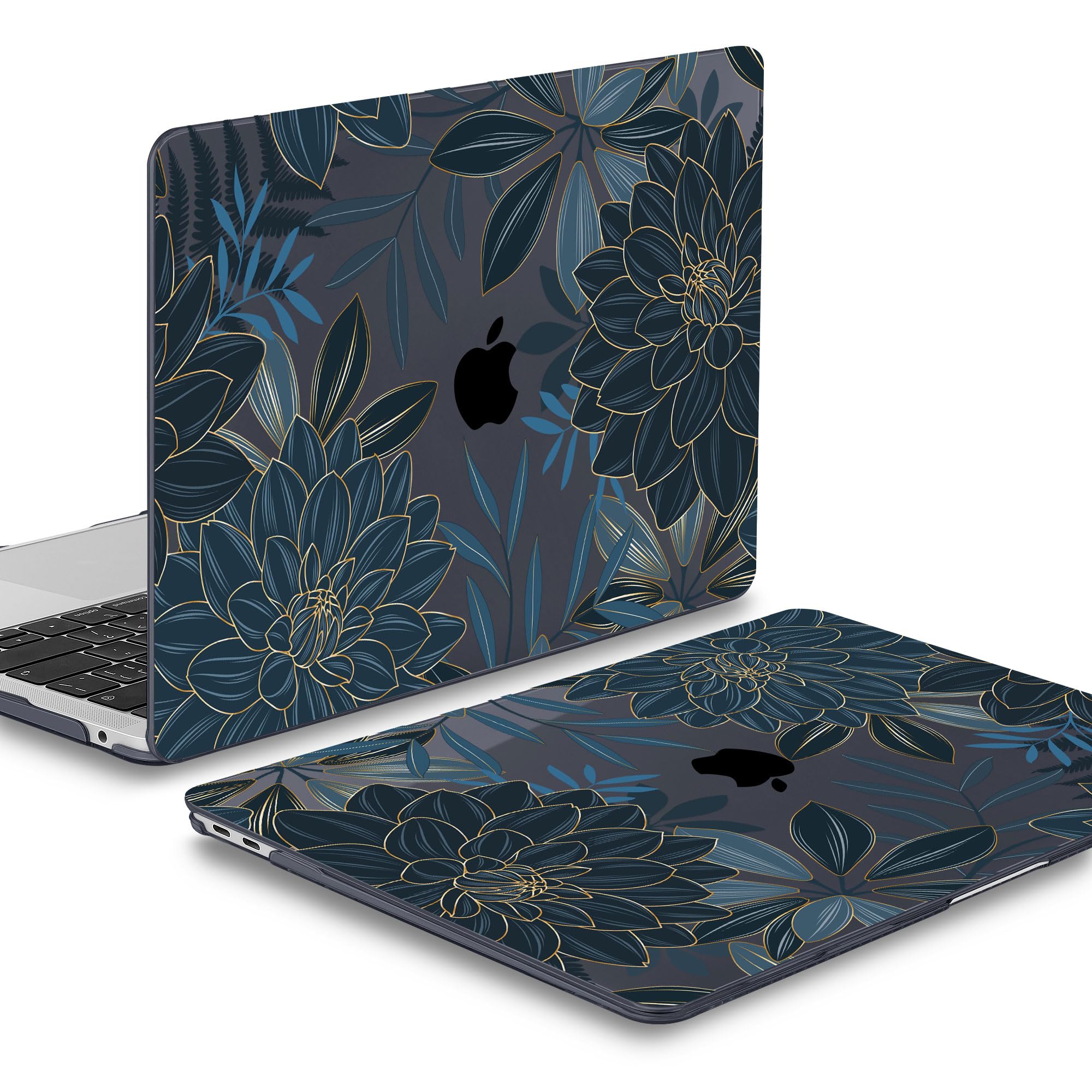 Mektron Case for MacBook Air 13 inch M1 A2337 A2179 A1932,Hard Cover ...