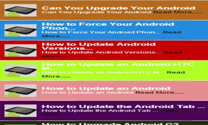 android upgrade - App on Amazon Appstore