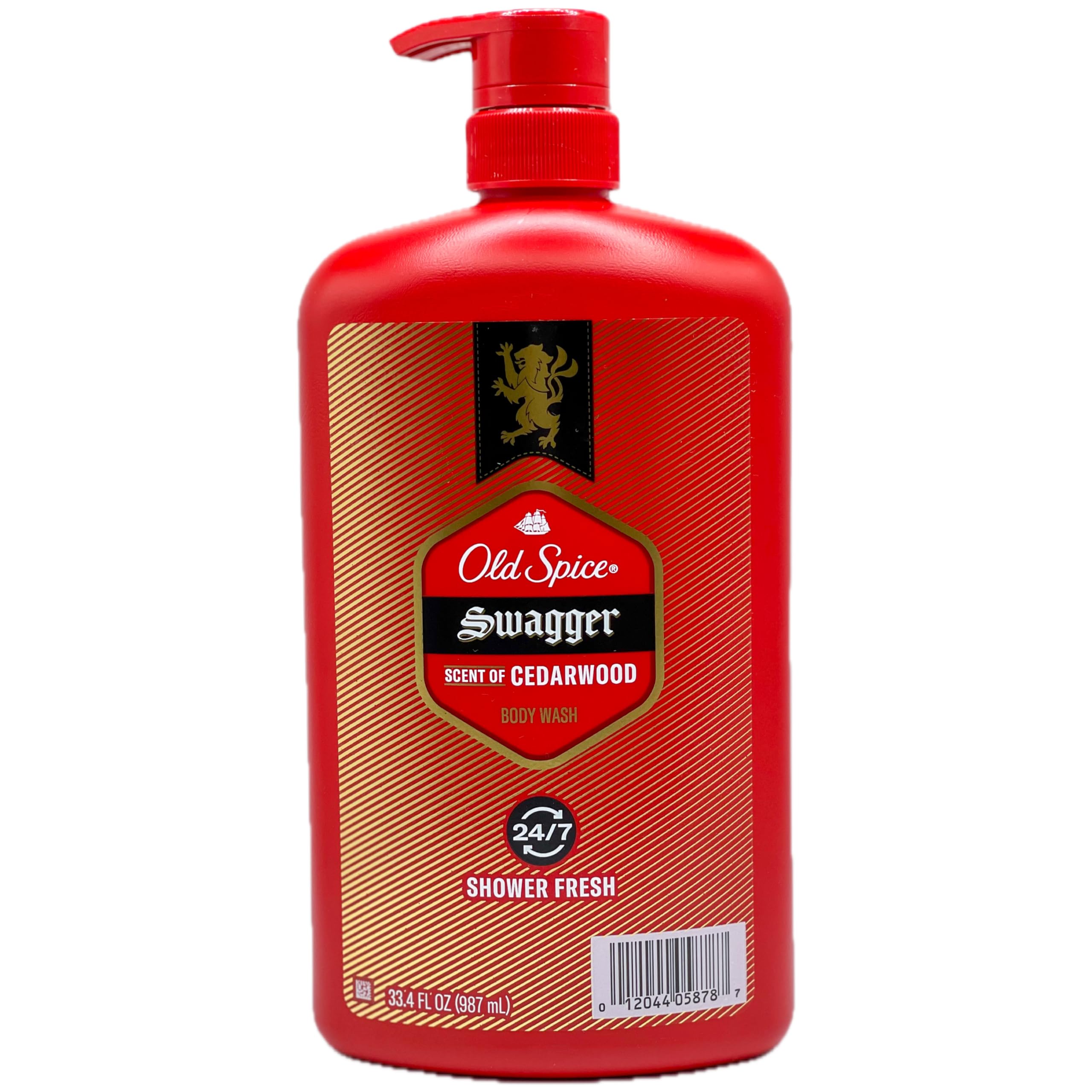 Amazon.com : Old Spice SWAGGER BODY WASH SCENT OF CEDARWOOD 24/7 SHOWER ...
